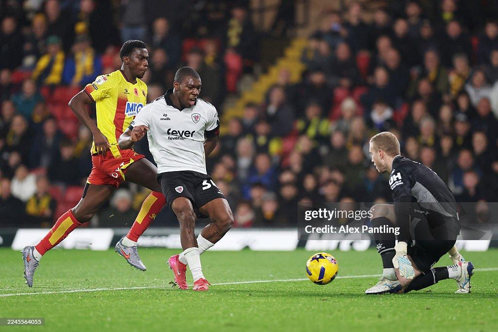 Watford 1-1 Bristol City: Twine cancels out early Marc Bola goal to ...