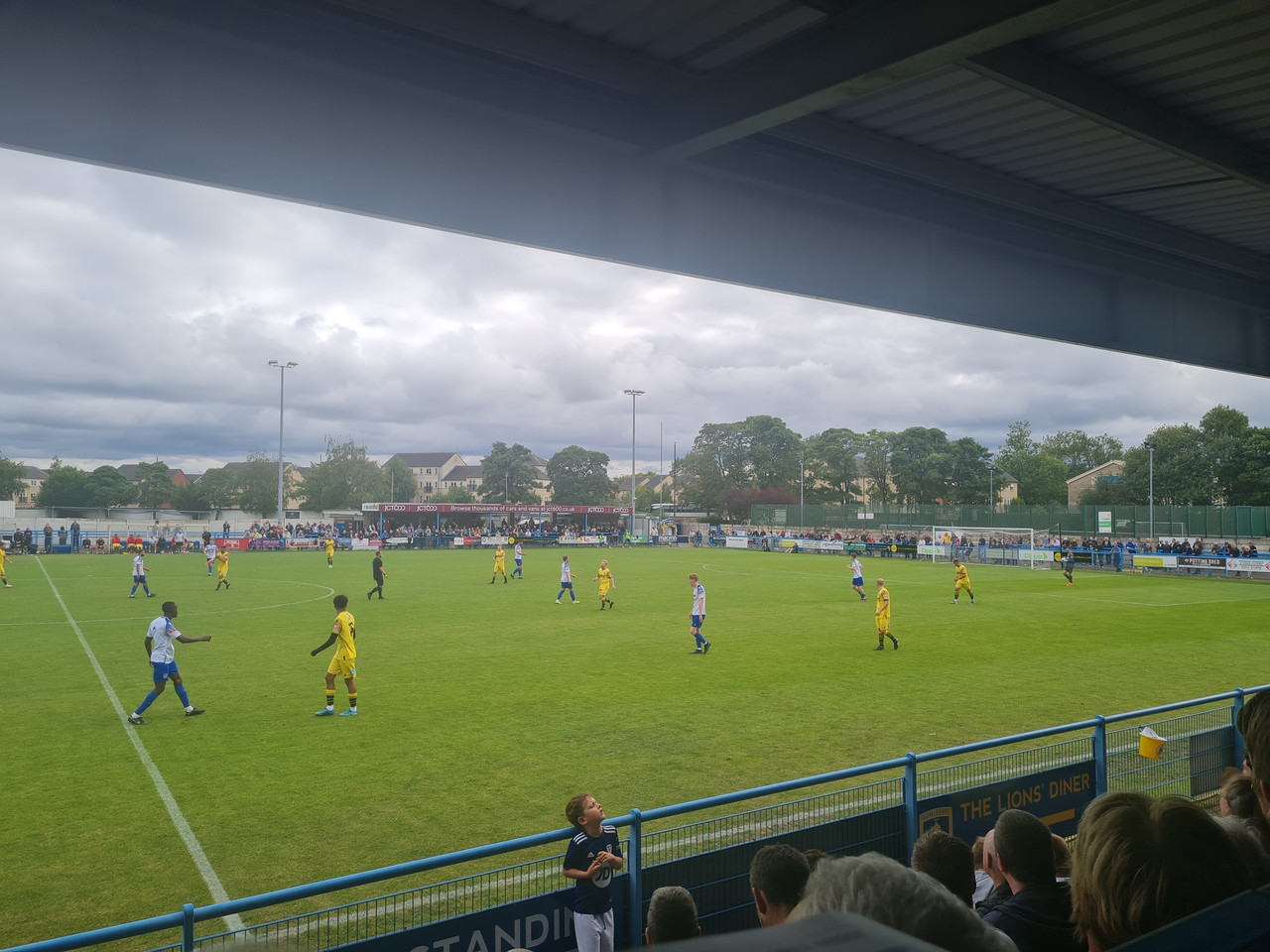 Guiseley AFC 0-1 Bamber Bridge: Nathan Pond effort for the Brig ...
