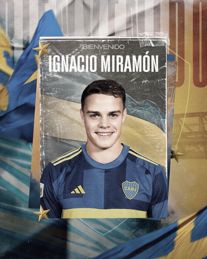 Boca oficializó su último refuerzo: Ignacio Miramón será el nuevo dueño ...