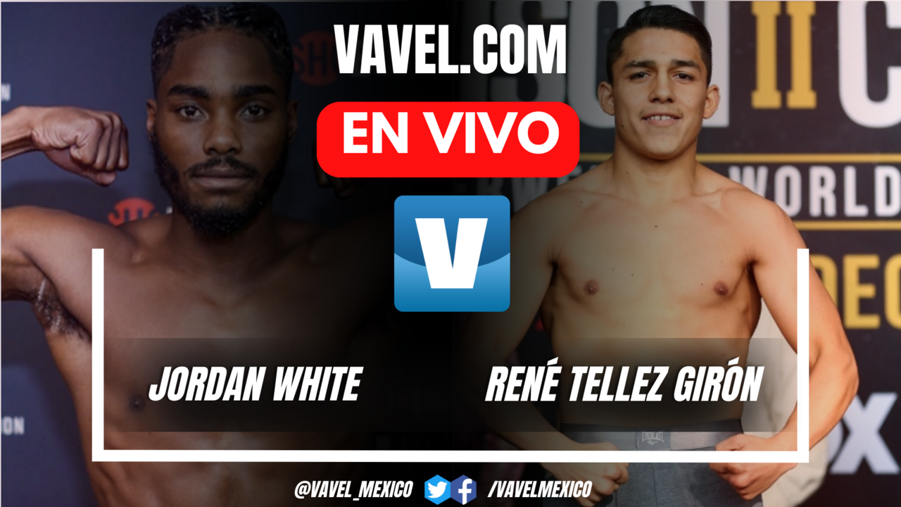 Resumen del combate Jordan White vs René Tellez Girón en Boxeo 2025 ...