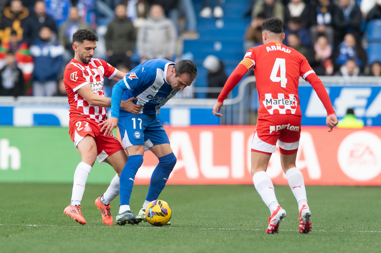 El Deportivo Alavés cae en el último suspiro ante el Girona - VAVEL España