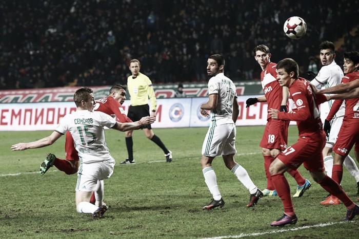 El Spartak Campeón De La Primera Vuelta De La Russian Premier League