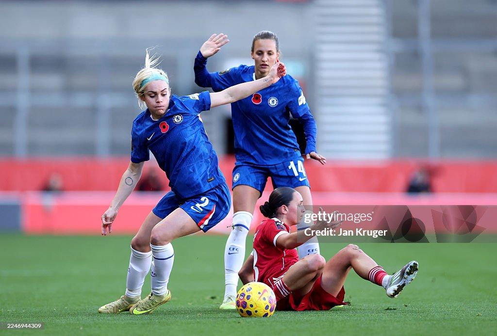 Liverpool 1-1 Chelsea - WSL: Reigning Champions Held By Stubborn ...