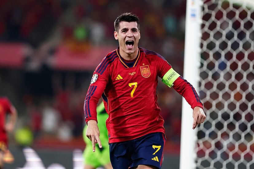 Morata, el eterno infravalorado, llega a 35 goles con La Roja - VAVEL ...