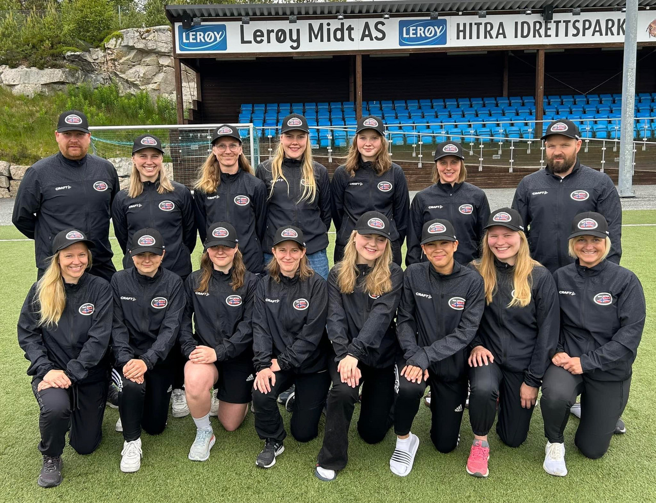 Hitra: A small Island competing in the women's football event at the ...