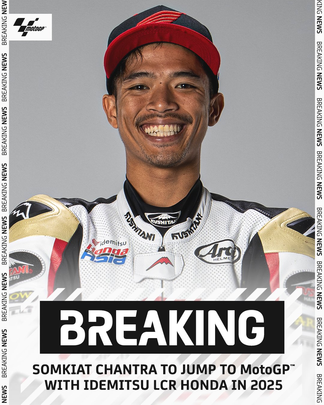 Somkiat Chantra ficha por el Idemitsu LCR Honda - VAVEL España