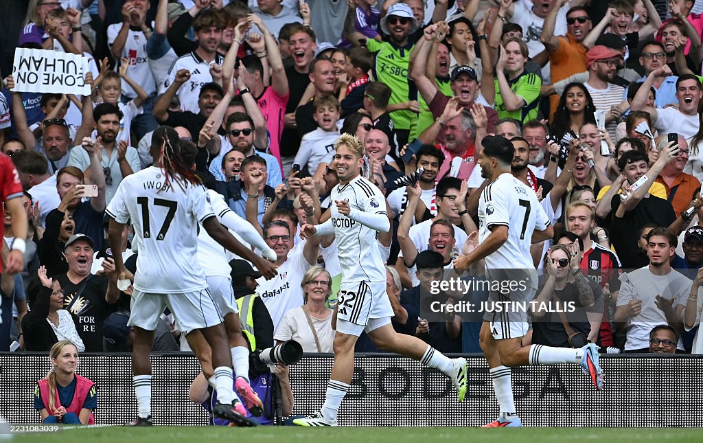 Fulham vs Manchester United: Emile Smith Rowe rescues a point for the ...