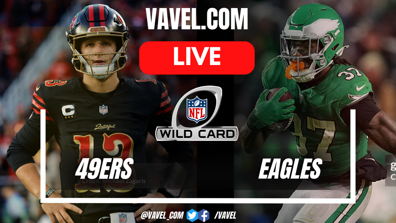 San Francisco 49ers vs Philadelphia Eagles LIVE Score Updates in NFL ...
