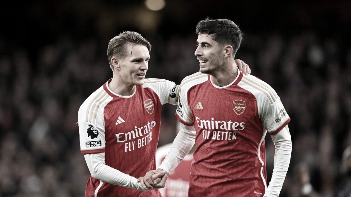 Arsenal tenta chegar ao seu 11º jogo invicto em 2024 na Premier League ...