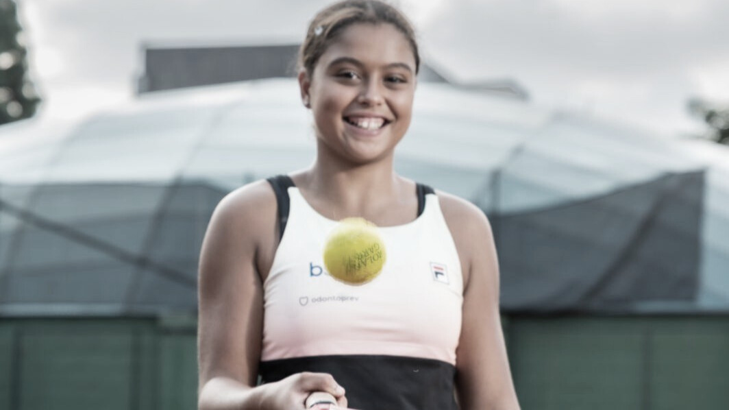 Nauhany Silva, atleta do Time RTB, é a mais jovem tenista do ranking ...