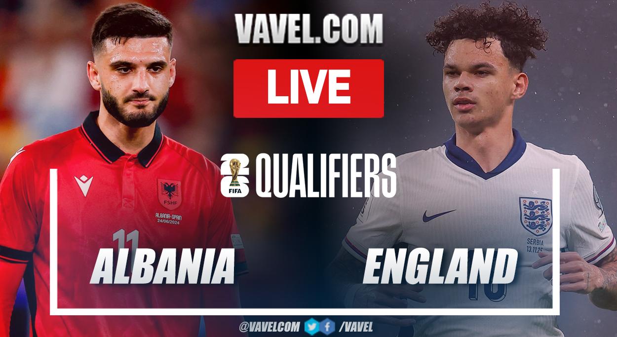 Highlights and Goals of Albania 0-2 England in 2026 World Cup Qualifiers | 11/16/2025 - VAVEL USA