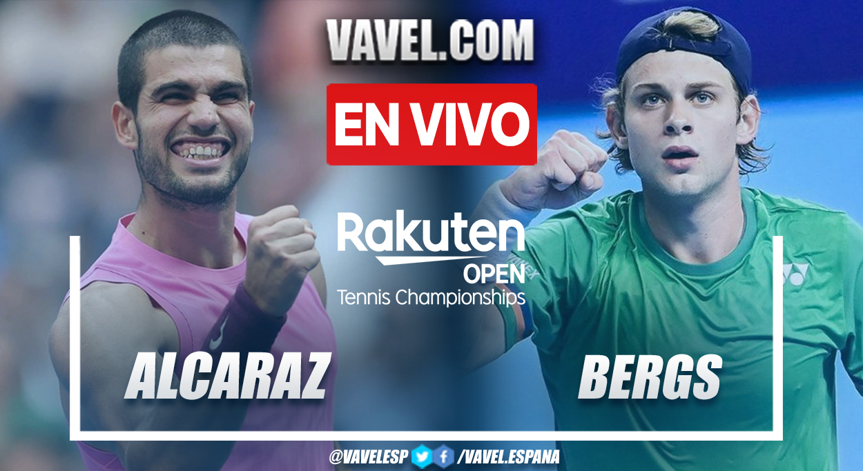 Resumen y Sets Alcaraz vs Bergs (6-4 y 6-3) en ATP 500 de Tokio | 27/09/2025 - VAVEL España