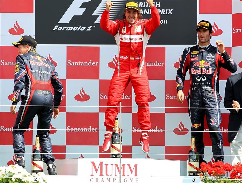 GP de Gran Bretaña 2011: Alonso domina en Silverstone y bate a los Red ...