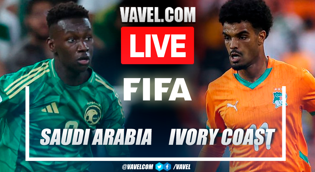 Highlights and Goal of Saudi Arabia 1-0 Ivory Coast in Friendly Match ...