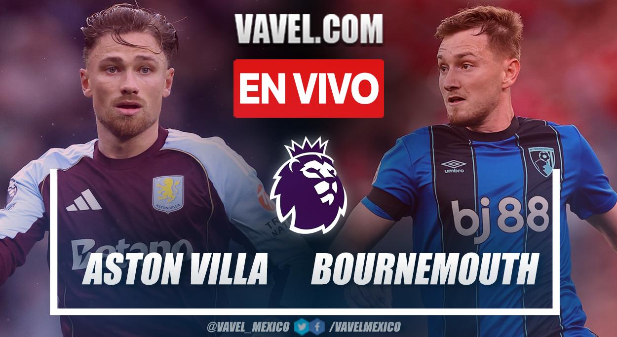 Resumen y goles de Aston Villa 4-0 Bournemouth en la Premier League ...