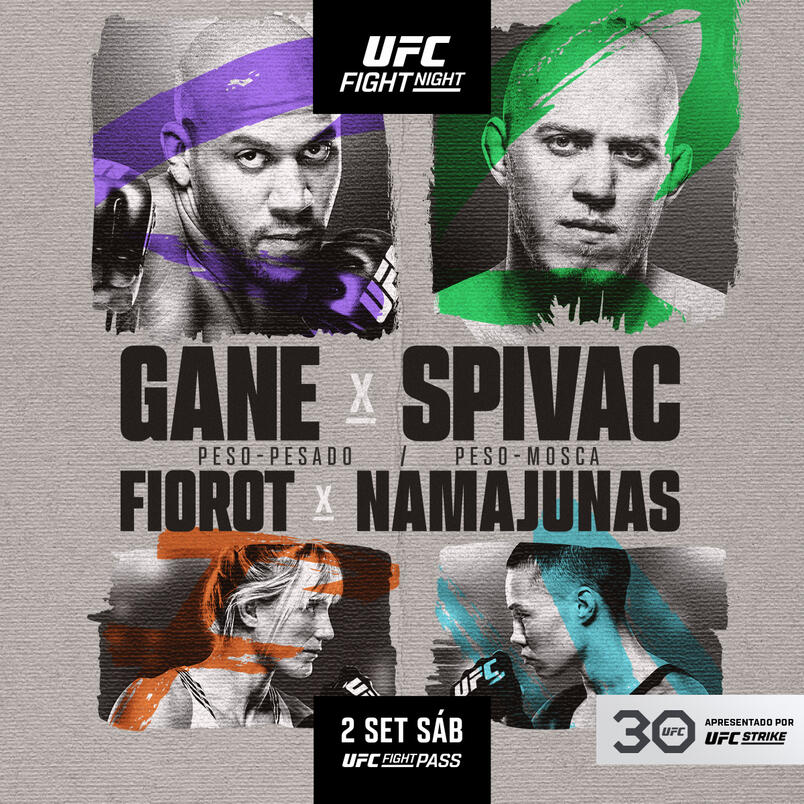 Resultados e melhores momentos Ciryl Gane x Sergey Spivak UFC Paris ...