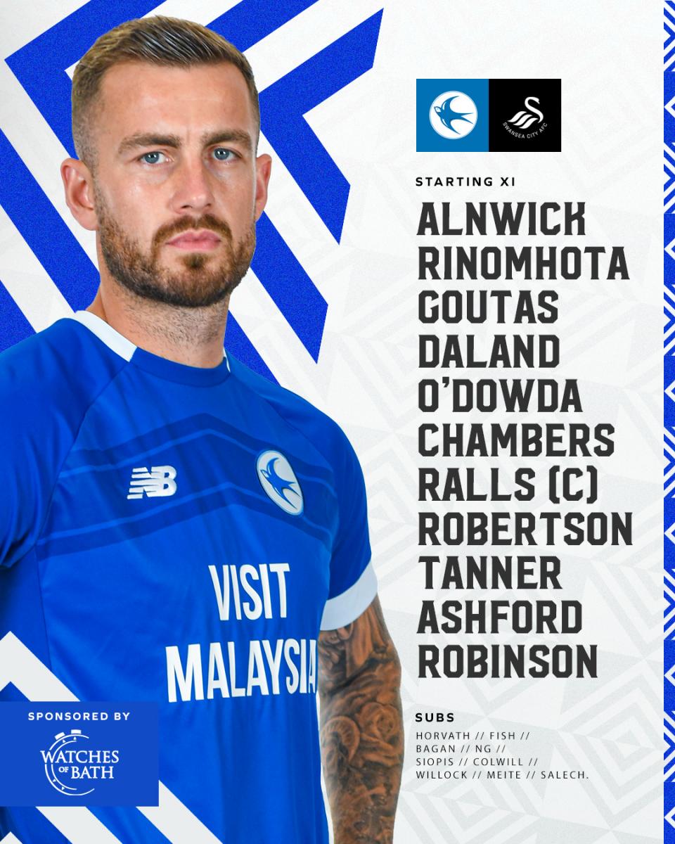 Goals and Highlights for Cardiff 3-0 Swansea in EFL Championship Match ...