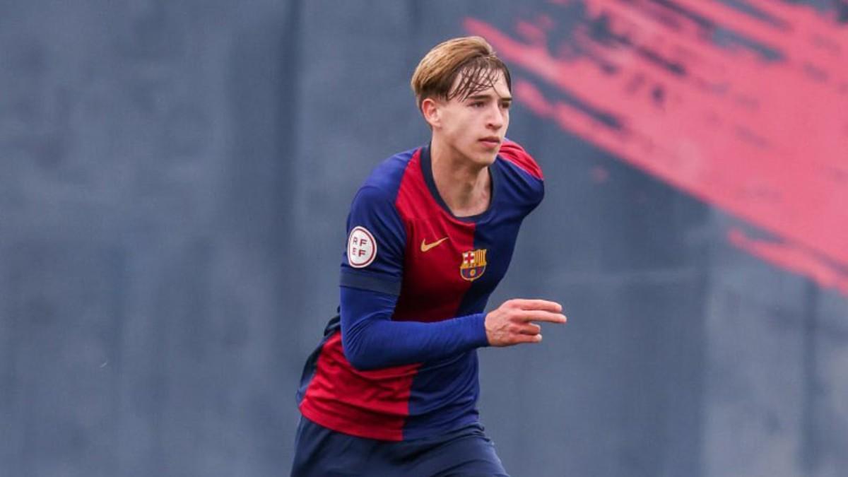 Tommy Marqués Debuta Con El Primer Equipo Del Barça Vavel España