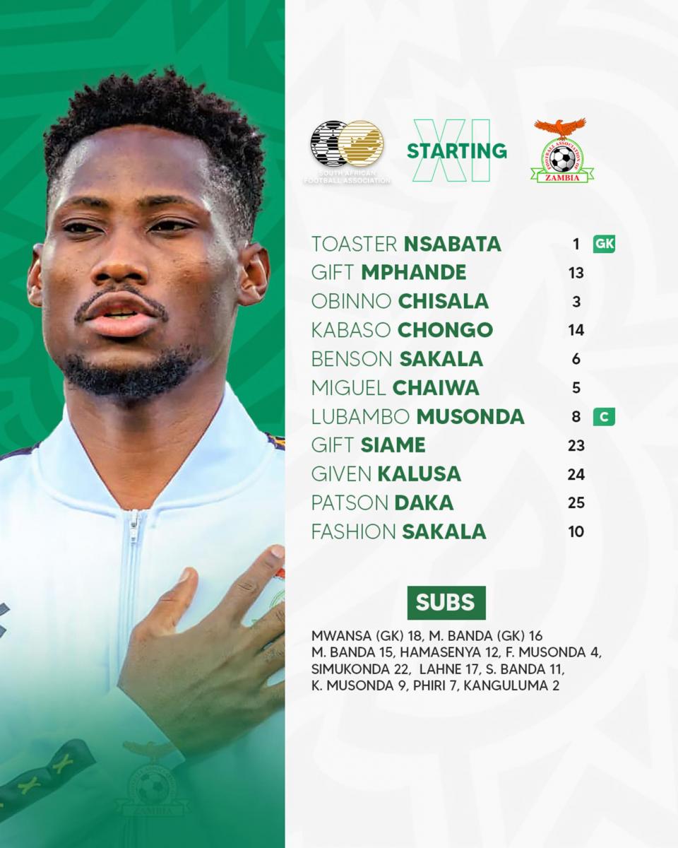 Goals and Highlights South Africa 3-1 Zambia in Friendly Match | 11/26 ...