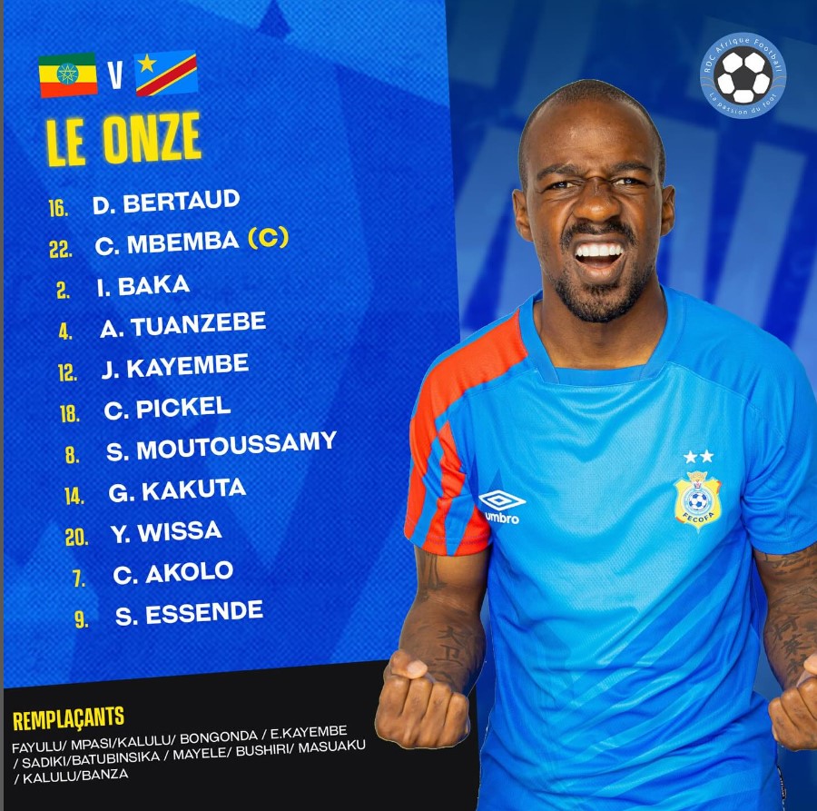 Sumnary, Ethiopia vs DR Congo in African Cup of Nations Qualifiers ...