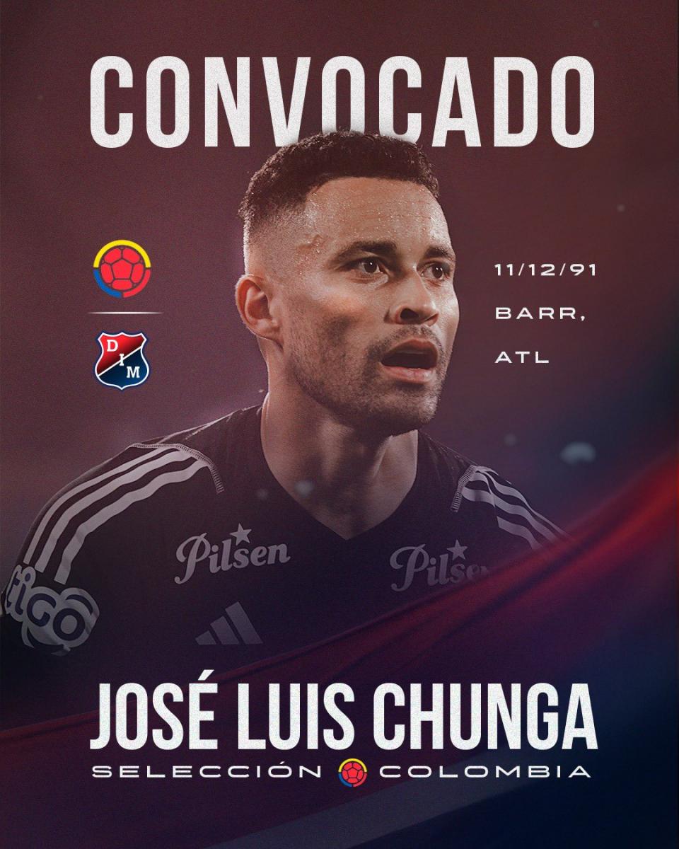 José Luis Chunga, de figura en el clásico paisa, a la concentración con ...