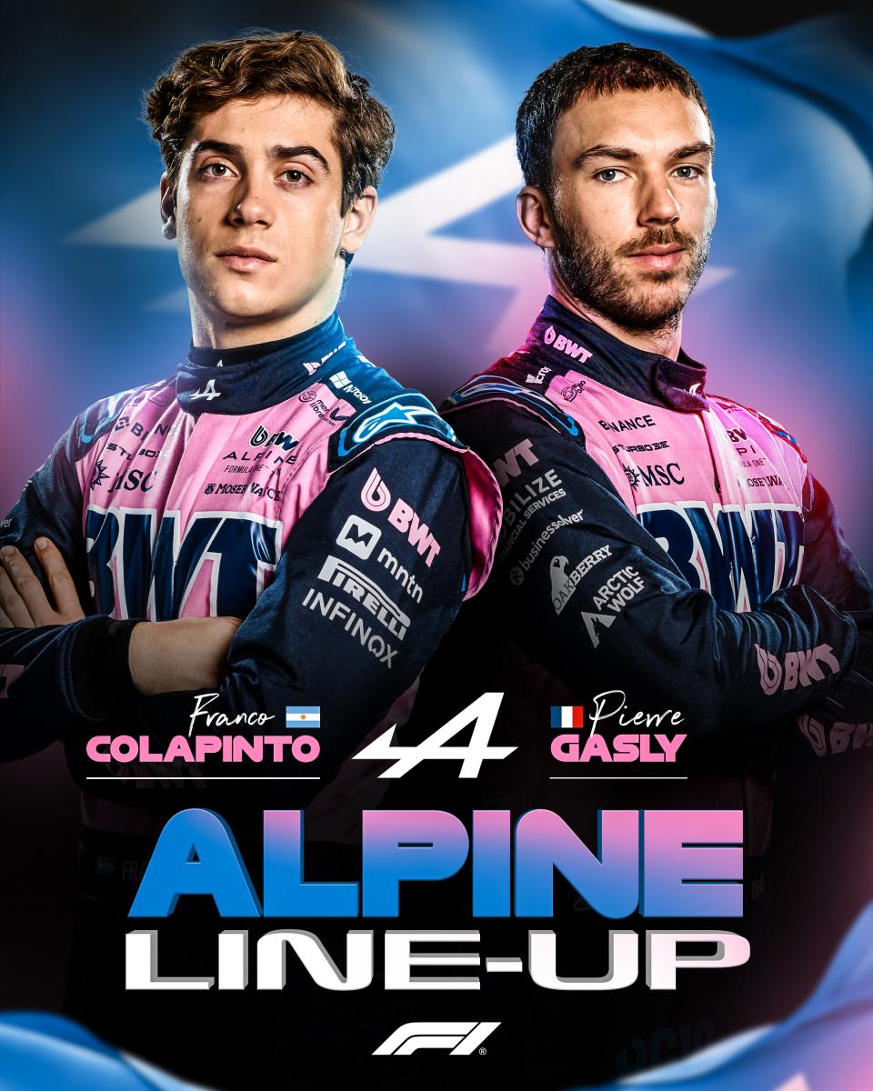 Grandes cambios en Alpine: Nuevo director de equipo y el regresó de ...