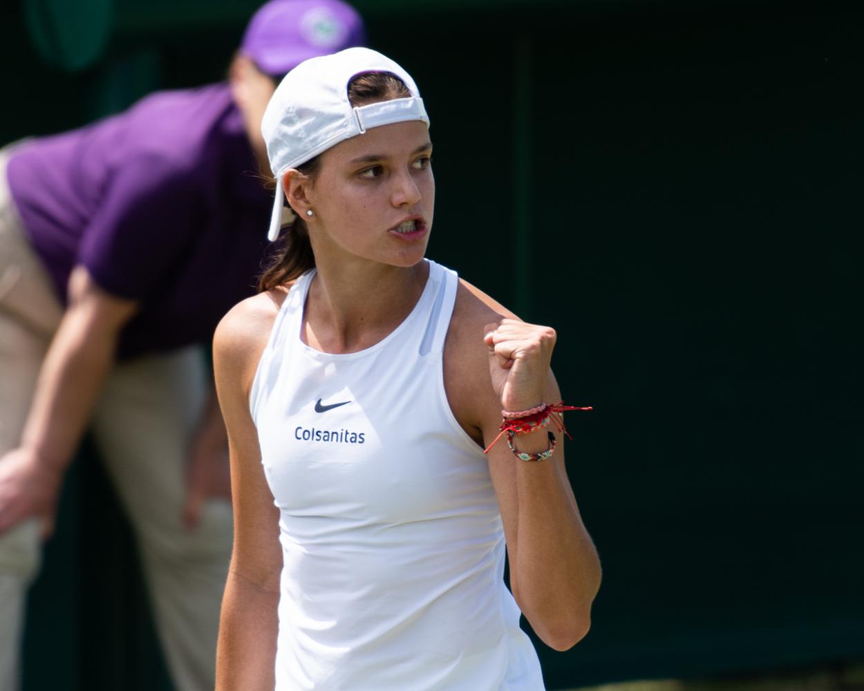 La tenista colombiana Emiliana Arango cayó en la final del WTA 125 de ...
