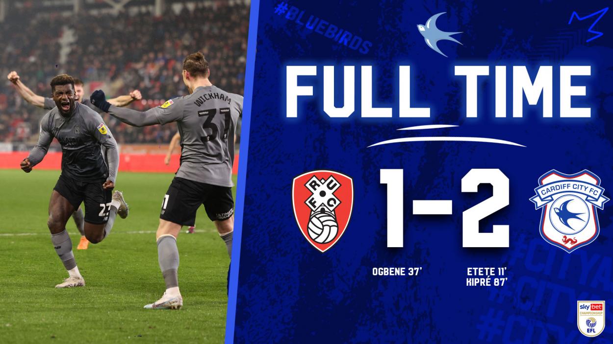 Resumen y goles del Rotherham United 1-2 Cardiff City en EFL ...