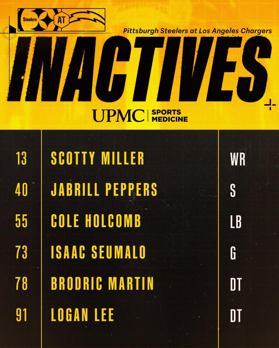 Resumen y puntos de Los Angeles Chargers 25-10 Pittsburgh Steelers en ...