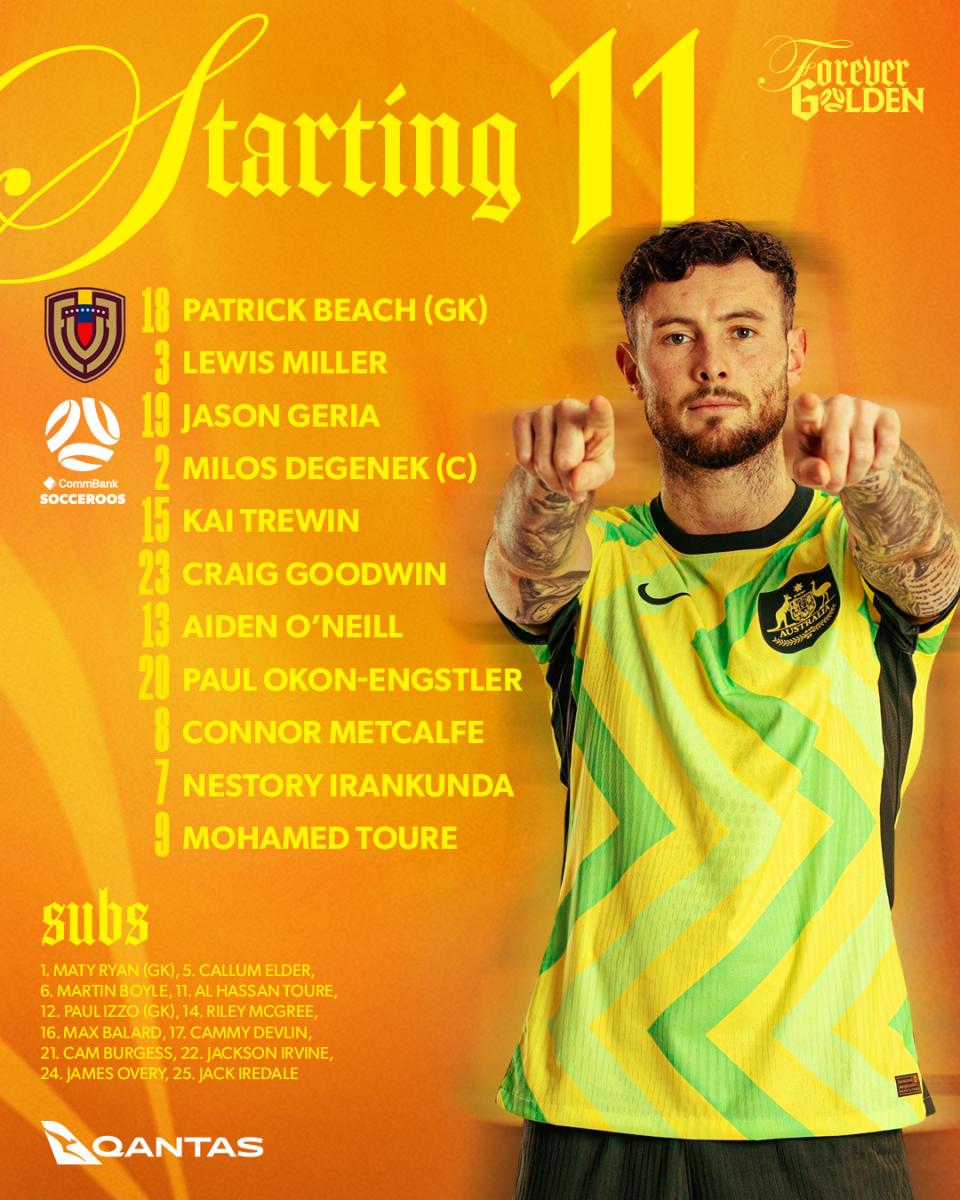 Gol y resumen del Venezuela 1-0 Australia en Amistoso Internacional ...