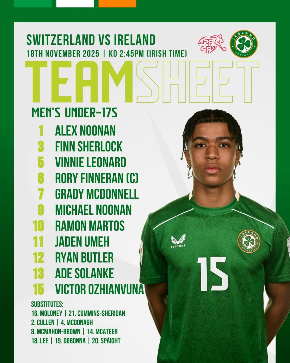 Goals and Highlights Switzerland 3-1 Ireland in FIFA U-17 World Cup ...