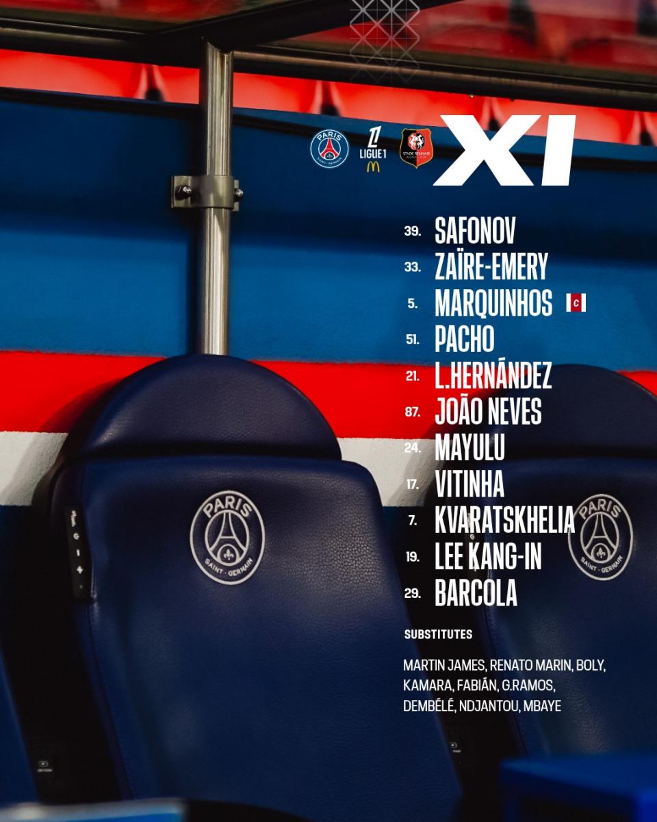 Highlights and goals of PSG (5-0) vs Rennes in Ligue 1 | 12/06/2025 ...