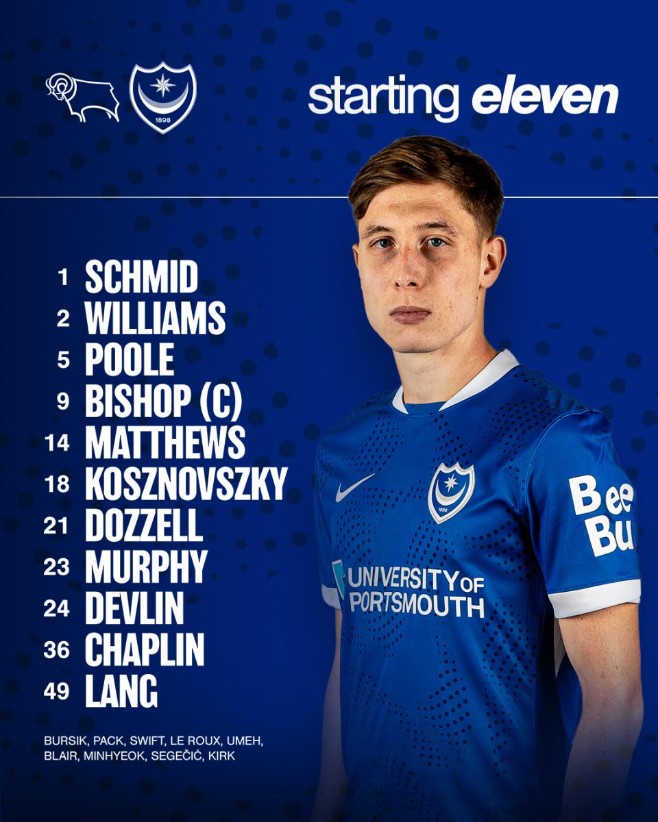 Derby County vs Portsmouth LIVE Score Updates: Second half begins (1-1 ...