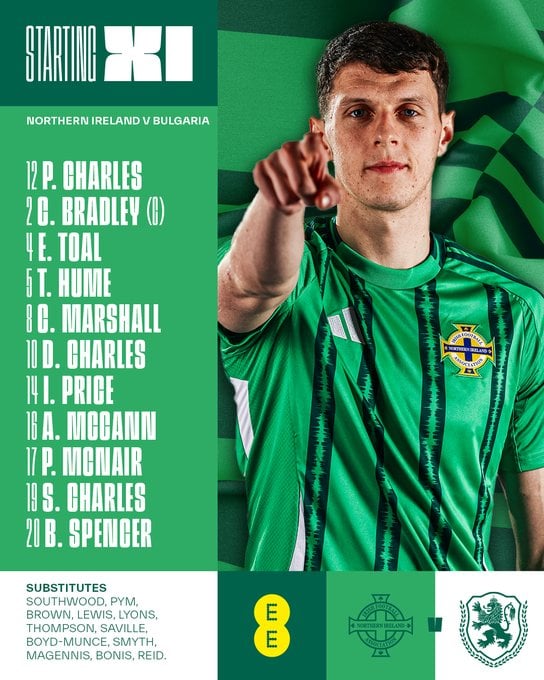 Goals and Highlights for Northern Ireland 5-0 Bulgaria in UEFA Nations ...