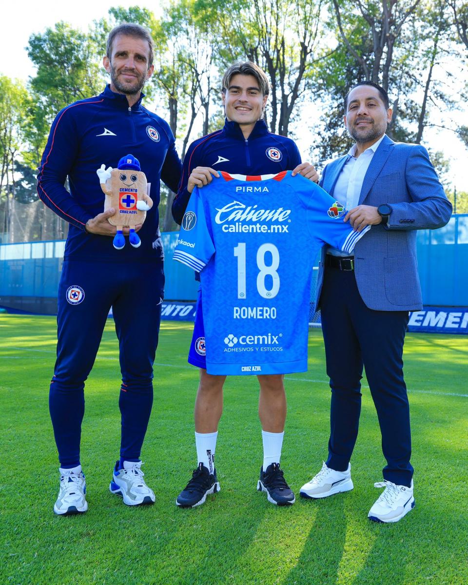 Benvenuti a Cruz Azul, Luka Romero es celeste - VAVEL México