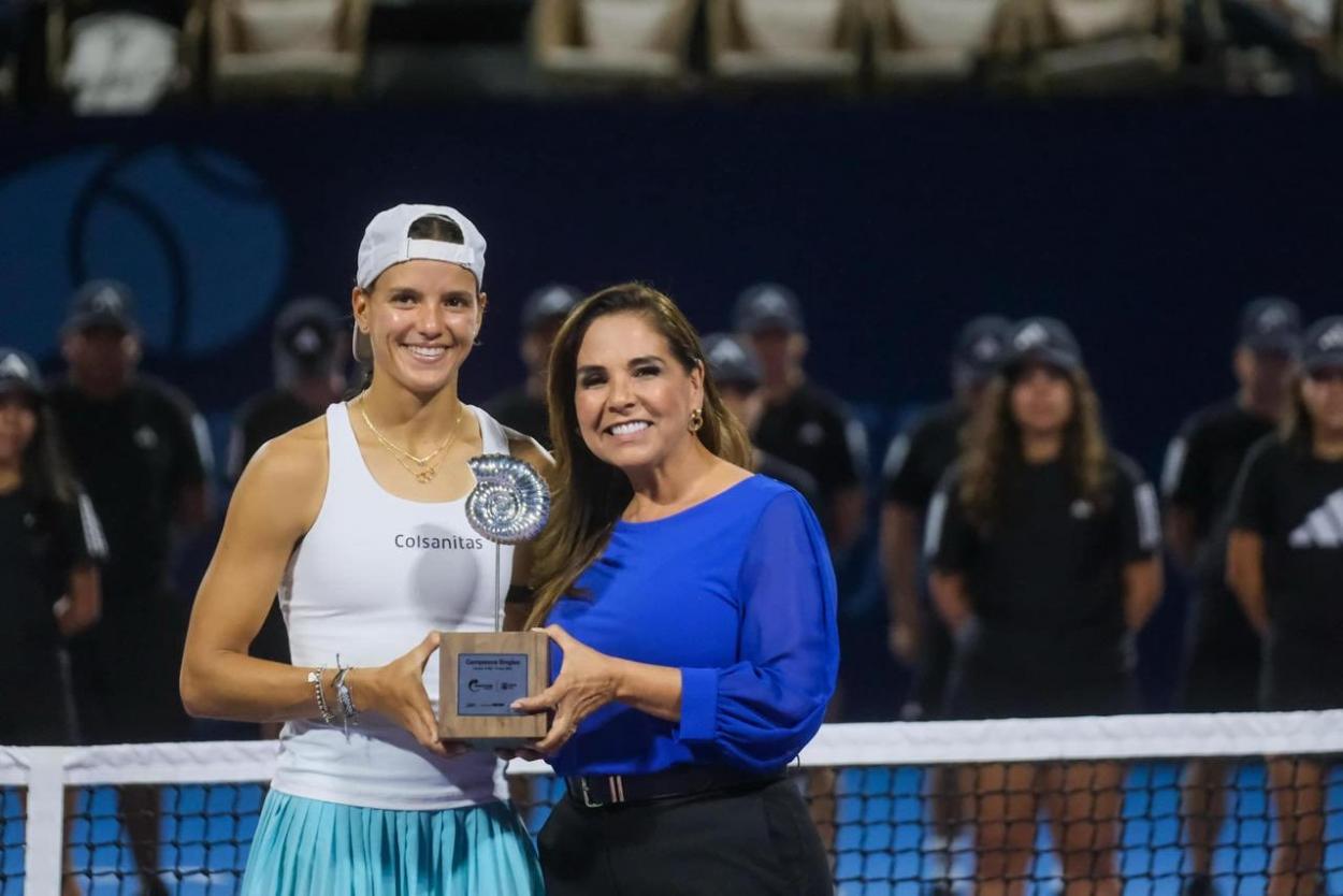 Emiliana Arango se coronó campeona en el WTA 125 de Cancún - VAVEL Colombia