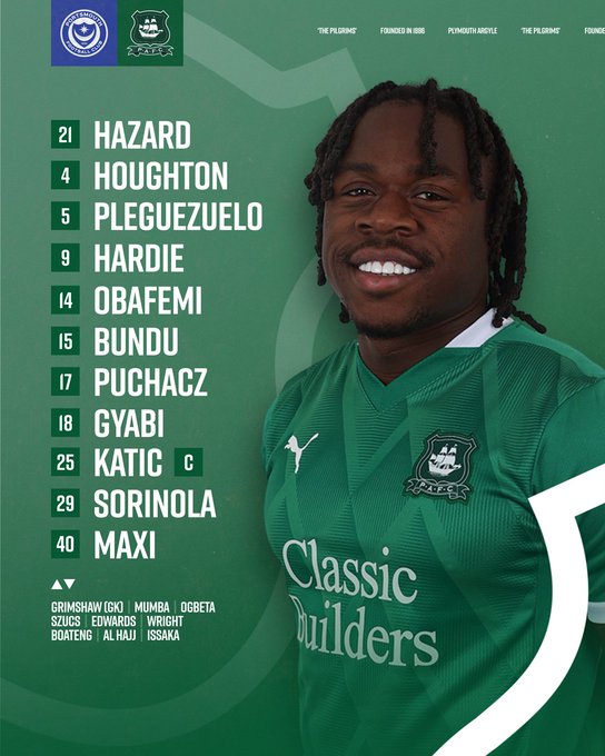 Highlights and goals of Portsmouth FC vs Plymouth (1-2) in EFL ...