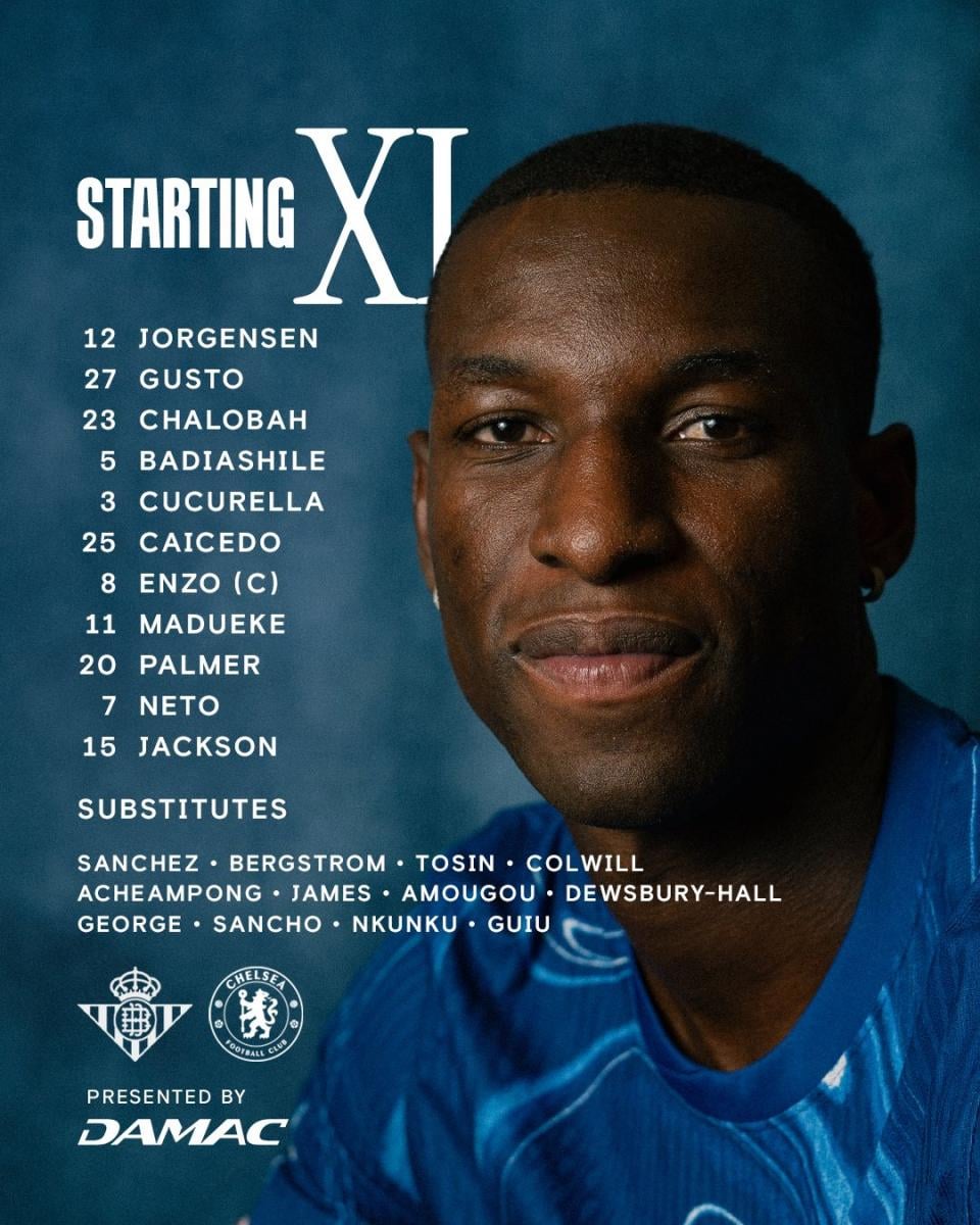 Summary: Real Betis 1-4 Chelsea in UEFA Conference League | 05/28/2025 ...