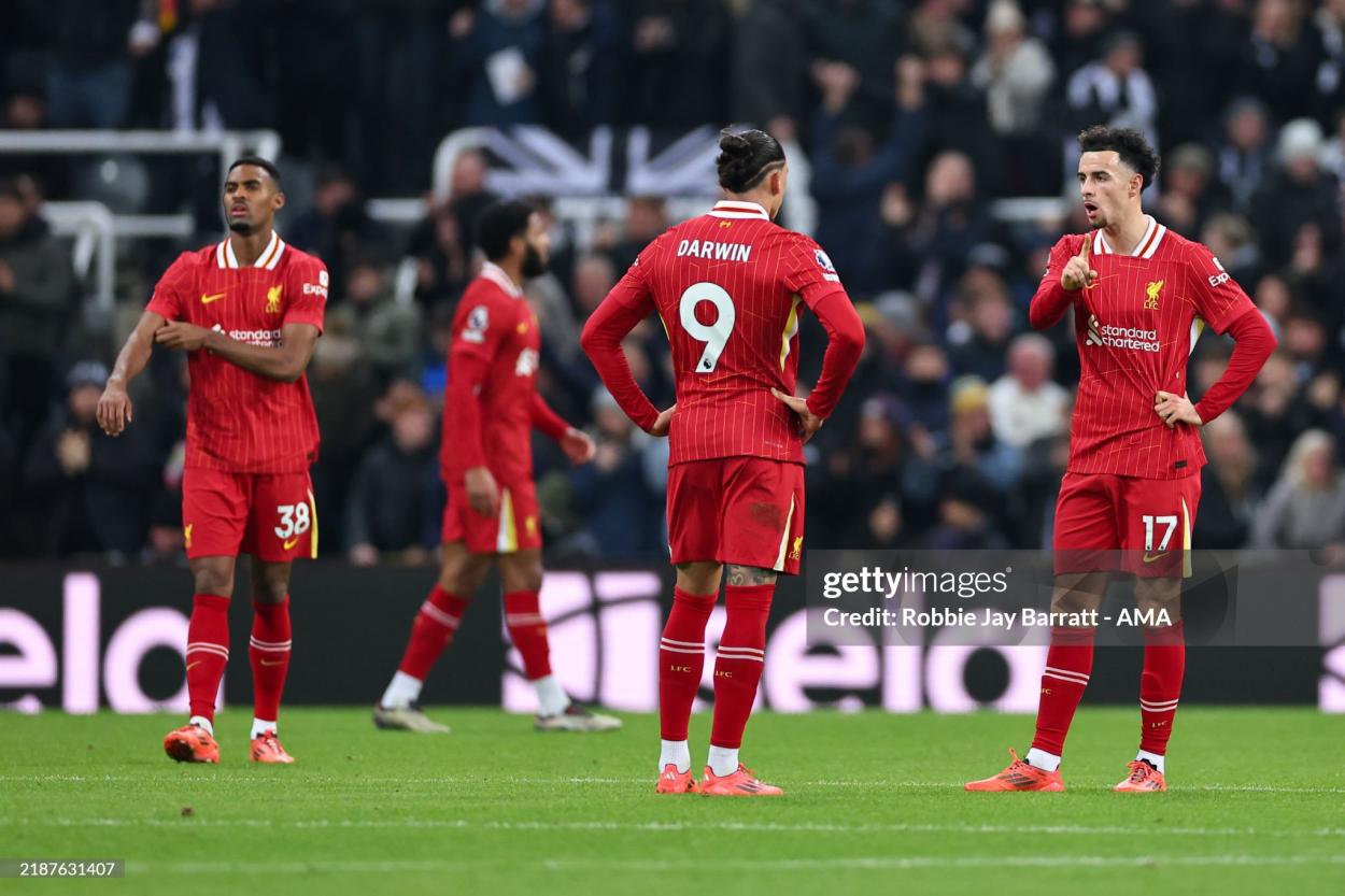 Newcastle 3-3 Liverpool: League leaders pegged back late on by Magpies ...