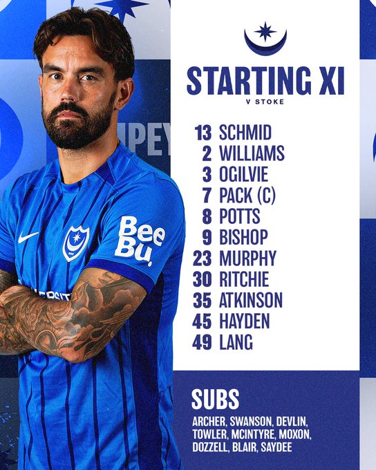 Highlights and goals of Portsmouth FC (3-1) vs Stoke City in EFL ...