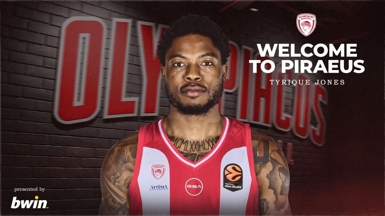 Tyrique Jones llega al Olympiacos - VAVEL España