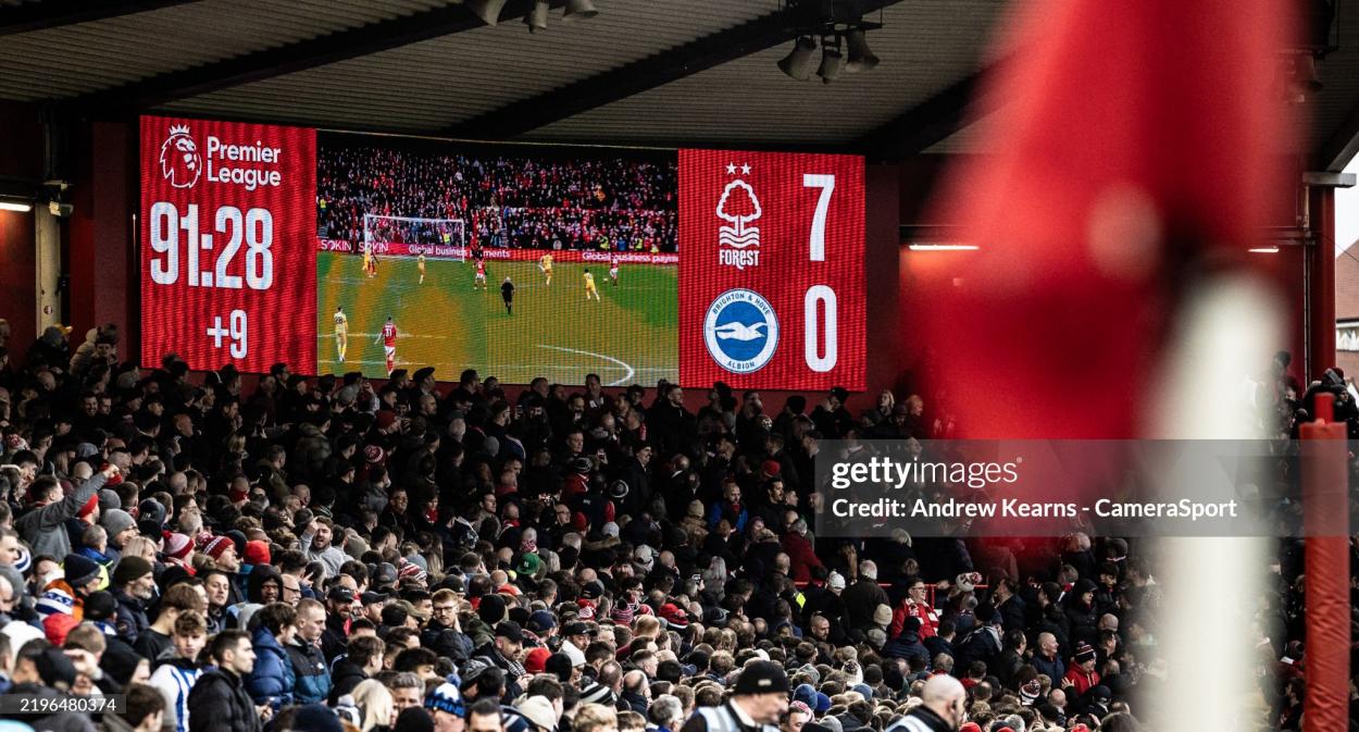 Nottingham Forest 7-0 Brighton: Forest Hit Seven Past Sorry Seagulls ...