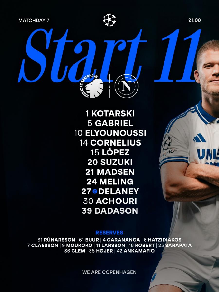 Highlights and goals of Copenhagen vs Napoli (1-1) in UEFA Champions ...