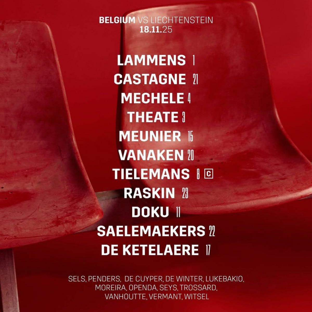 Highlights and goals of Belgium 7-0 Liechtenstein in 2026 World Cup ...