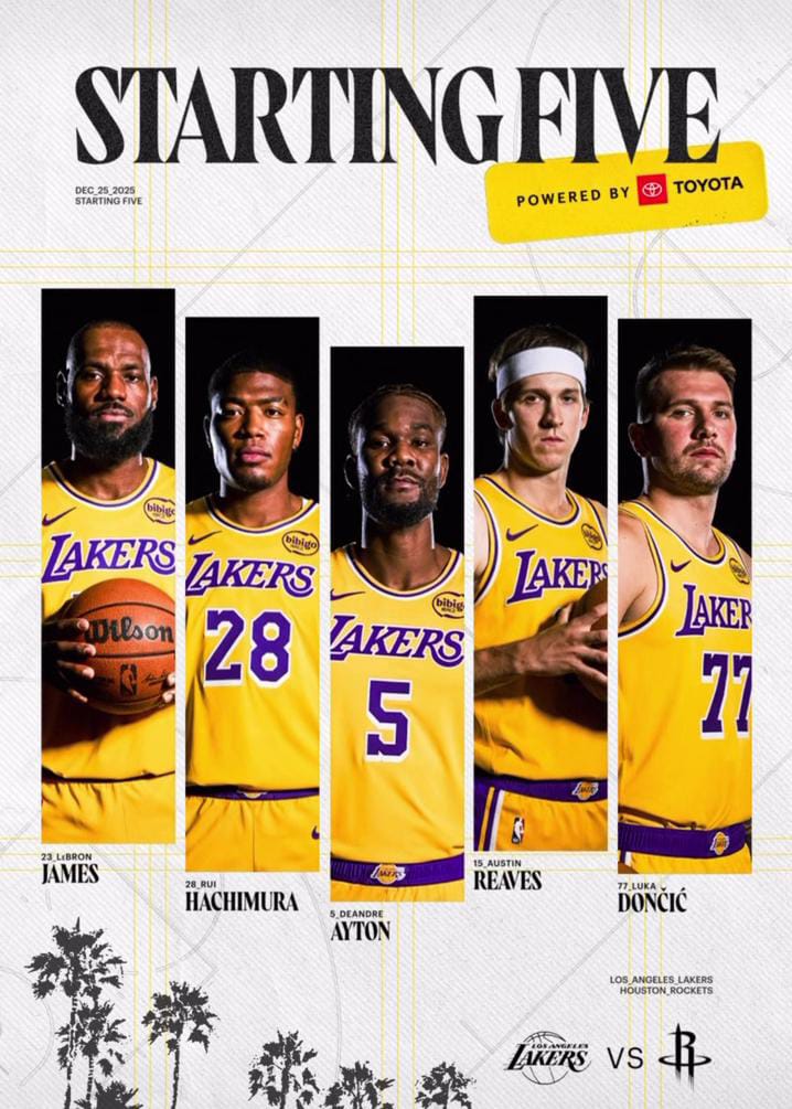 Lakers vs Rockets LIVE Score Updates: Great Christmas Day game (0-0 ...