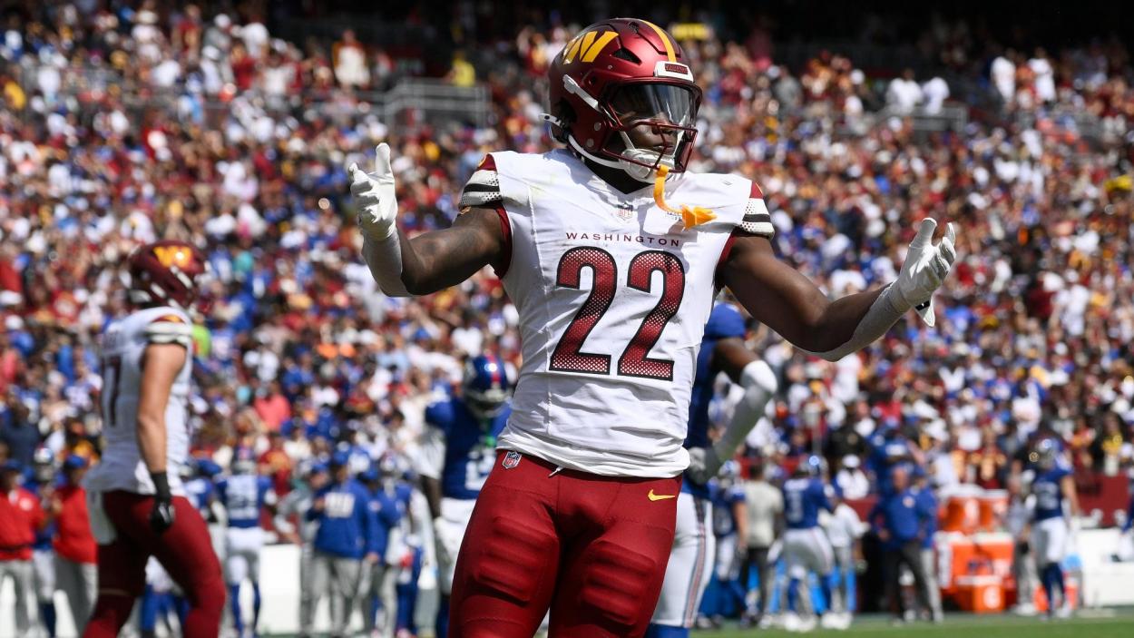 The best moments of the Washington Commanders 13- 16 Miami Dolphins in ...