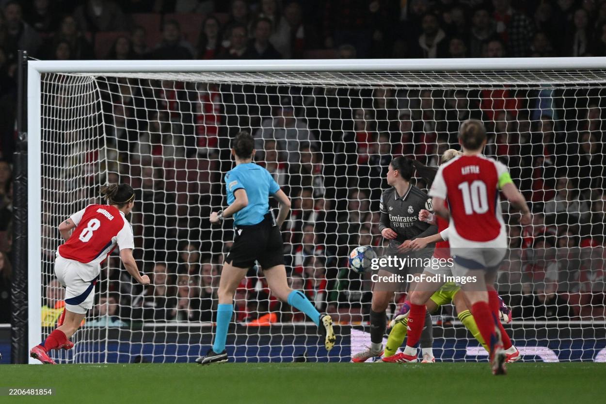 Arsenal Women (3) 3-0 (2) Real Madrid Femenino: Gunners' dominance ...