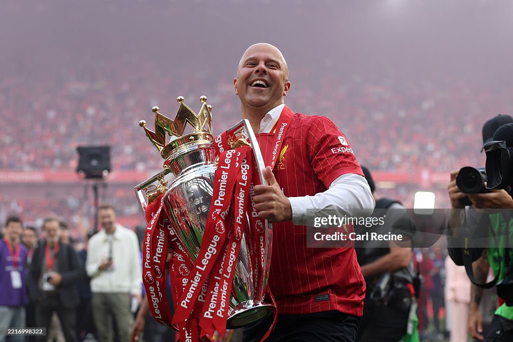 Liverpool lift Premier League trophy with style and grace of record ...