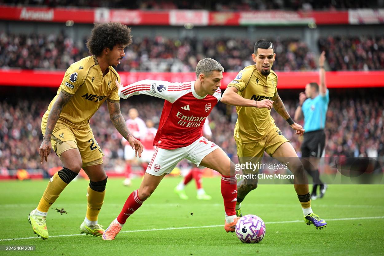 Arsenal 1-0 Crystal Palace: Player Ratings from the Gunners' victory ...