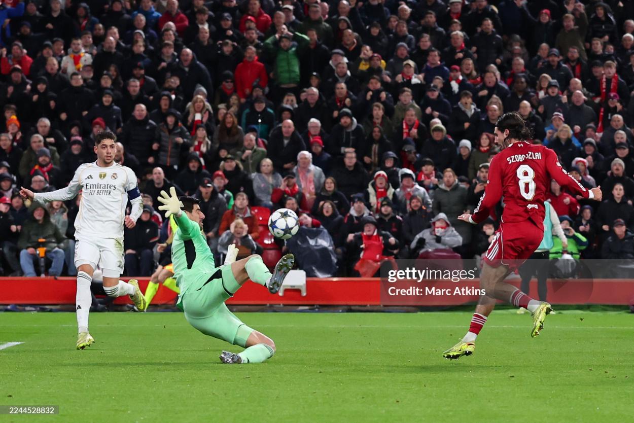 Liverpool 1-0 Real Madrid: Mac Allister header sees off Courtois and ...